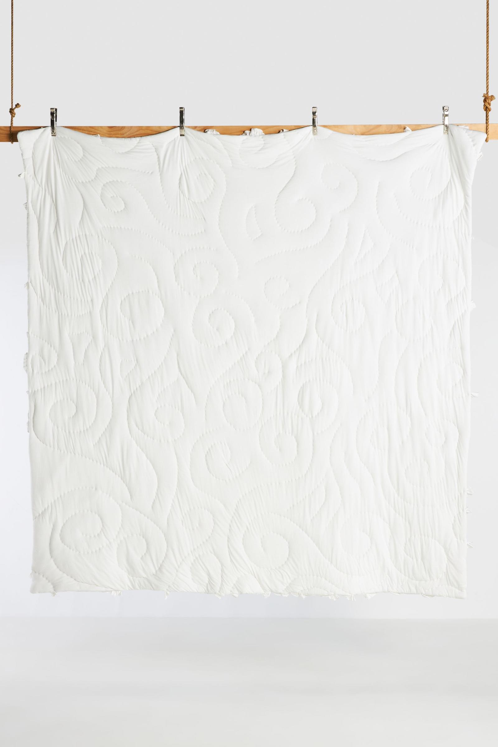 Textured Clementine Cotton Jersey Quilt | Anthropologie Singapore ...