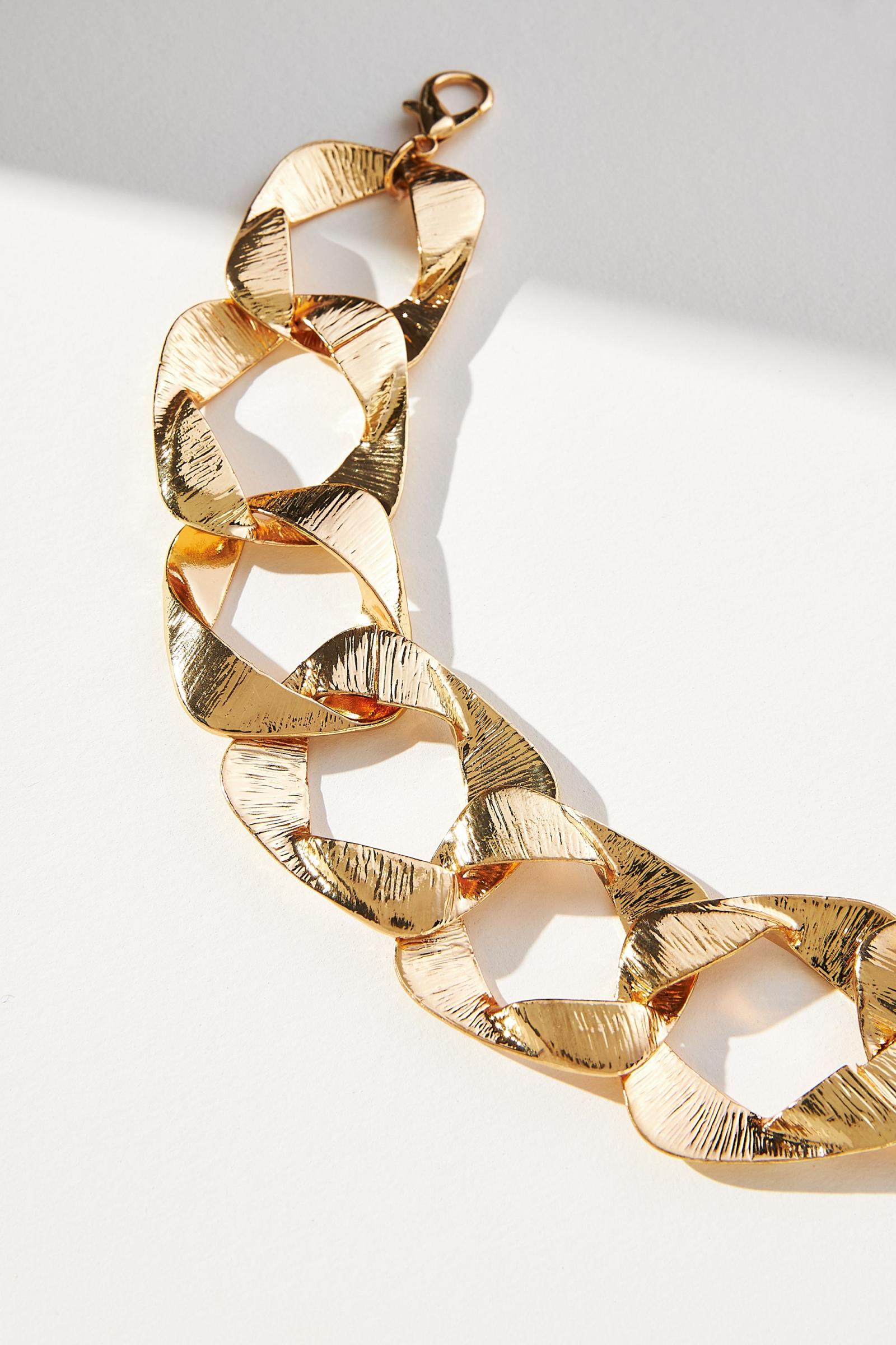 Square Linked Necklace | Anthropologie Japan - Women's Clothing ...