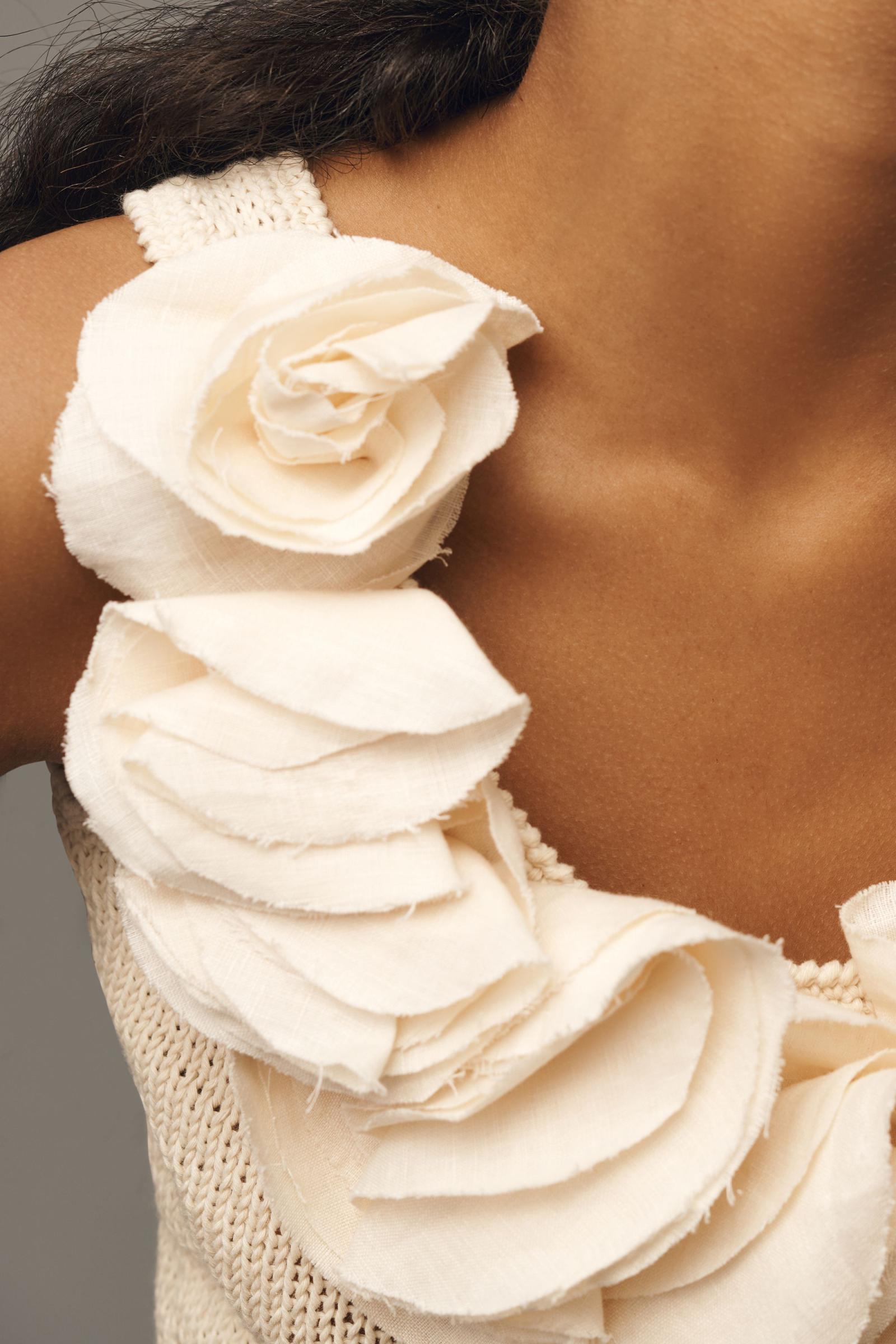 Mandinga Bloom 3D Floral Tank | Anthropologie Mexico - Women's Clothing ...