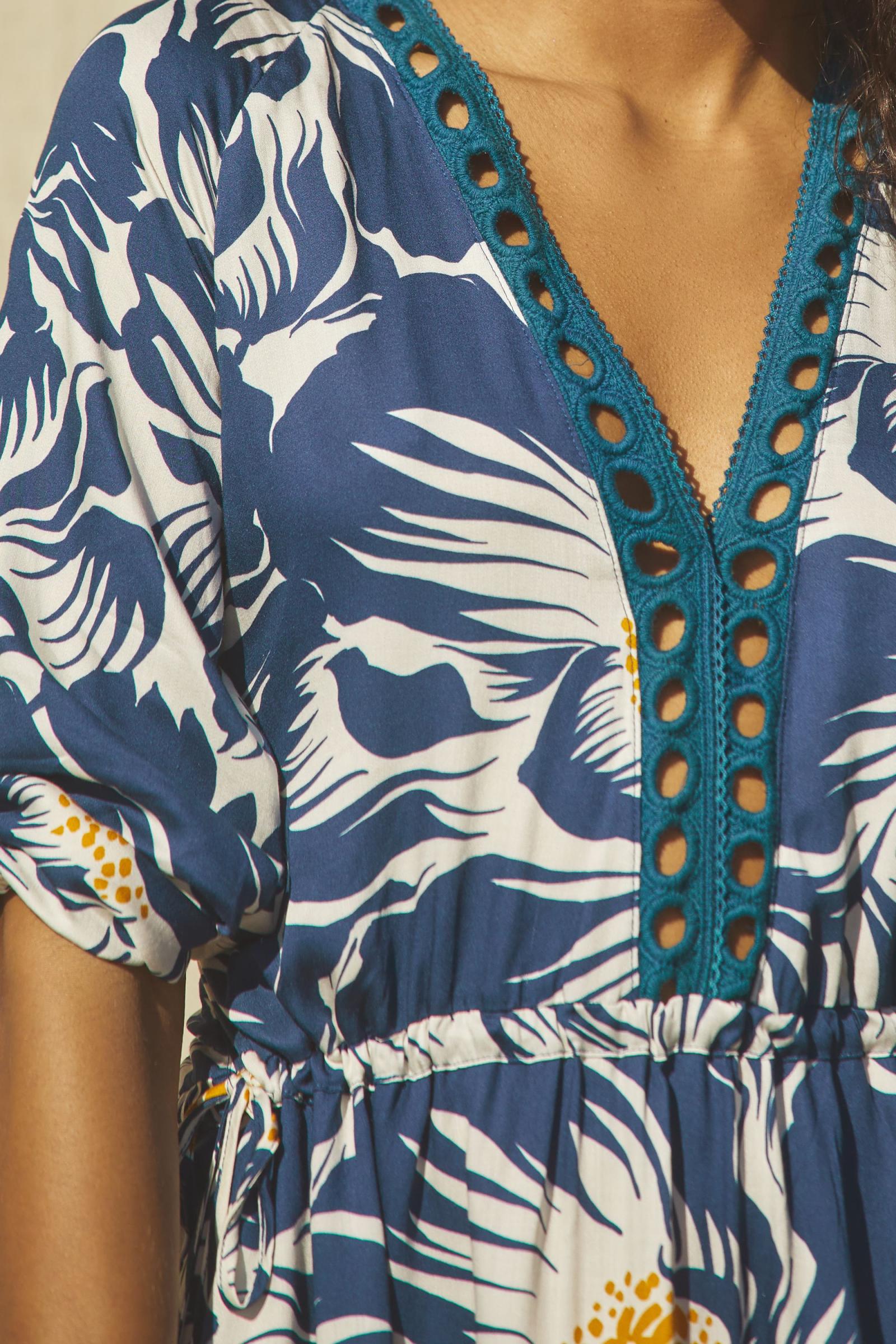 Maaji Delft Flowers Sierra Tunic Dress | Anthropologie Japan - Women's ...