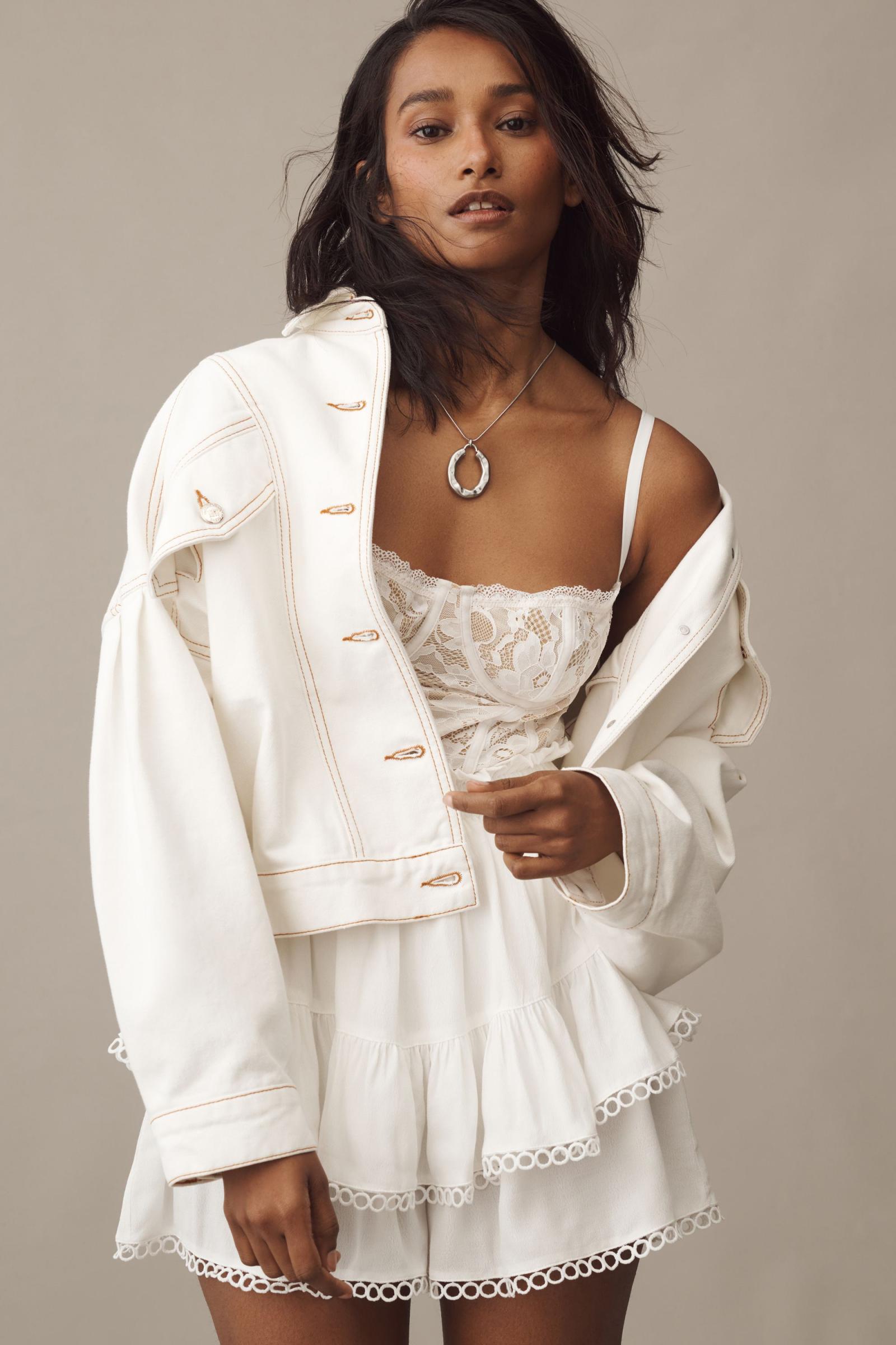 Farm Rio Mini Bomber Jacket | Anthropologie Japan - Women's Clothing ...