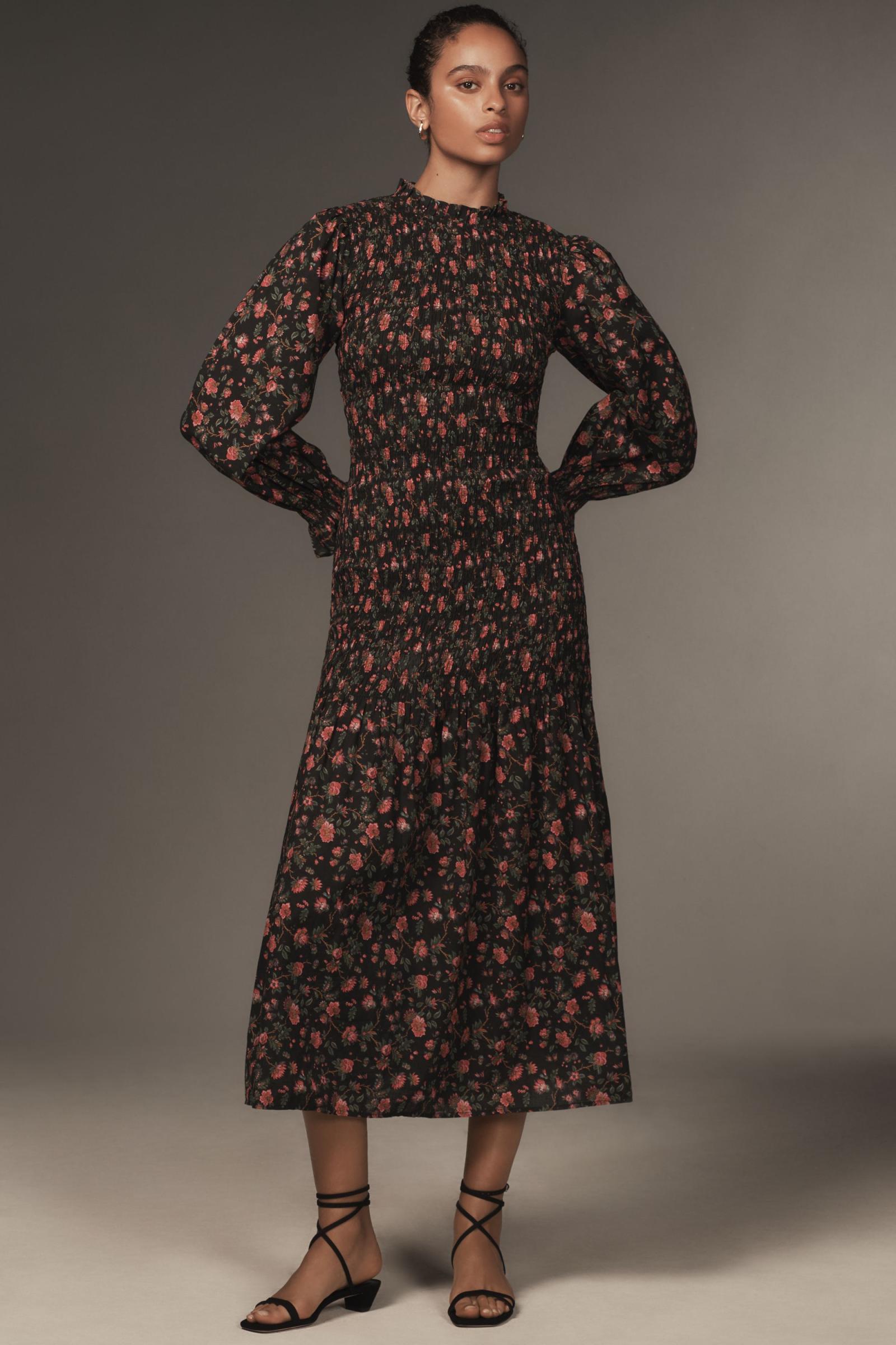 Rhode 엘리자 미디 드레스 앤트로폴로지 한국 공식 스토어 유니크한 여성 패션 및 라이프스타일 편집샵 200개이상의 프리미엄 브랜드 여성 의류 액세서리 홈