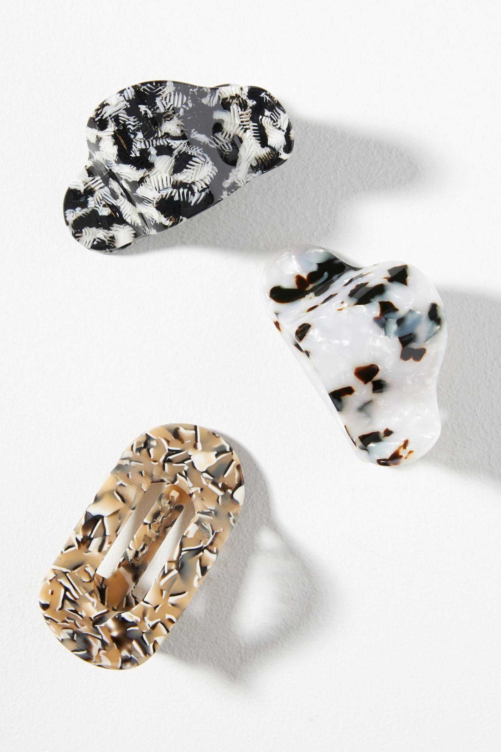 Assorted Hair Claw Clips, Set of 3 | 앤트로폴로지 한국 공식 스토어 : 유니크한 여성 패션 및 ...