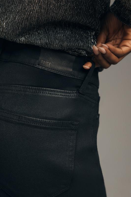 Paige Anessa 코팅 하이라이즈 크롭 와이드 레그 진 앤트로폴로지 한국 공식 스토어 유니크한 여성 패션 및 라이프스타일 편집샵 200개이상의 프리미엄 브랜드