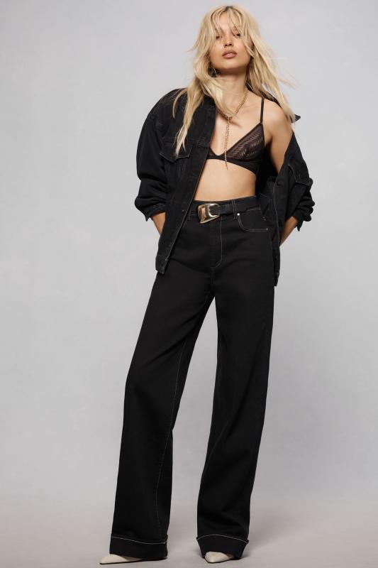 Paige 사샤 하이라이즈 와이드 레그 솔기 커프드 진 앤트로폴로지 한국 공식 스토어 유니크한 여성 패션 및 라이프스타일 편집샵 200개이상의 프리미엄 브랜드 여성