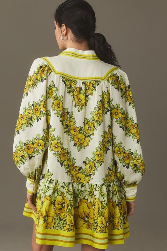 AlÉmais Gisela 리넨 미니 드레스 앤트로폴로지 한국 공식 스토어 유니크한 여성 패션 및 라이프스타일 편집샵 200개이상의 프리미엄 브랜드 여성 의류