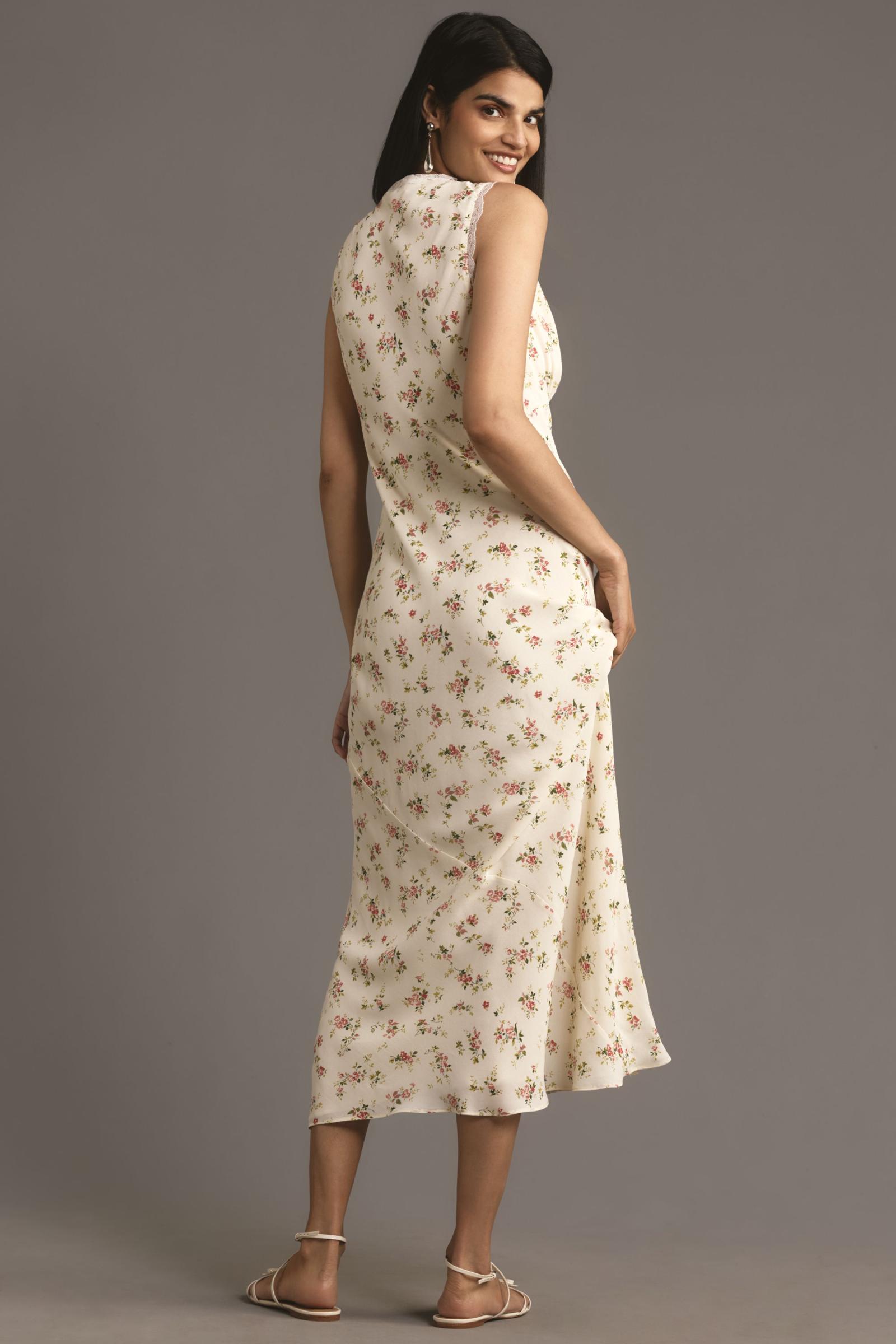 Reformation Sharla 미디 드레스 앤트로폴로지 한국 공식 스토어 유니크한 여성 패션 및 라이프스타일 편집샵 200개이상의 프리미엄 브랜드 여성 의류