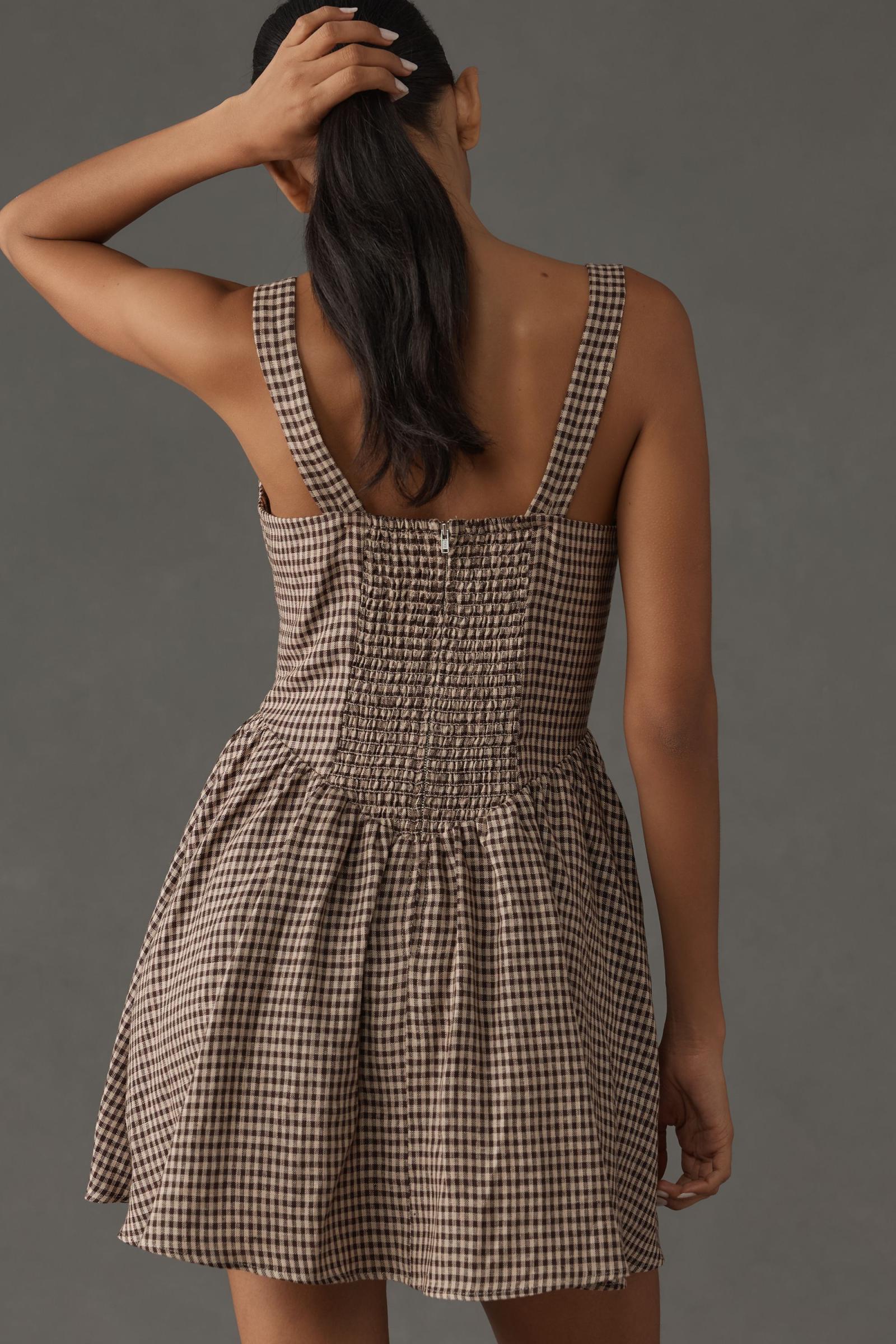 Reformation Daria 리넨 미니 드레스 앤트로폴로지 한국 공식 스토어 유니크한 여성 패션 및 라이프스타일 편집샵 200개이상의 프리미엄 브랜드 여성 의류