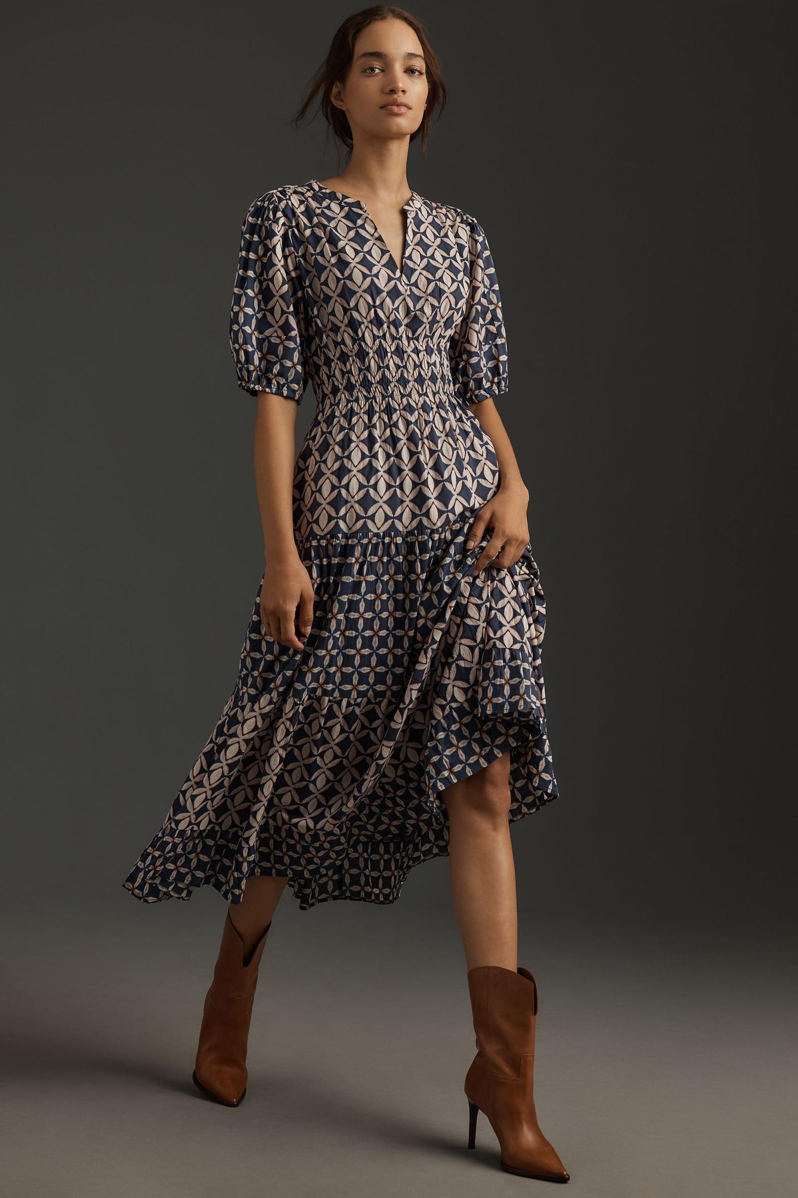 벨벳 바이 그레이엄 앤 스펜서 조이 미디 드레스 앤트로폴로지 한국 공식 스토어 유니크한 여성 패션 및 라이프스타일 편집샵