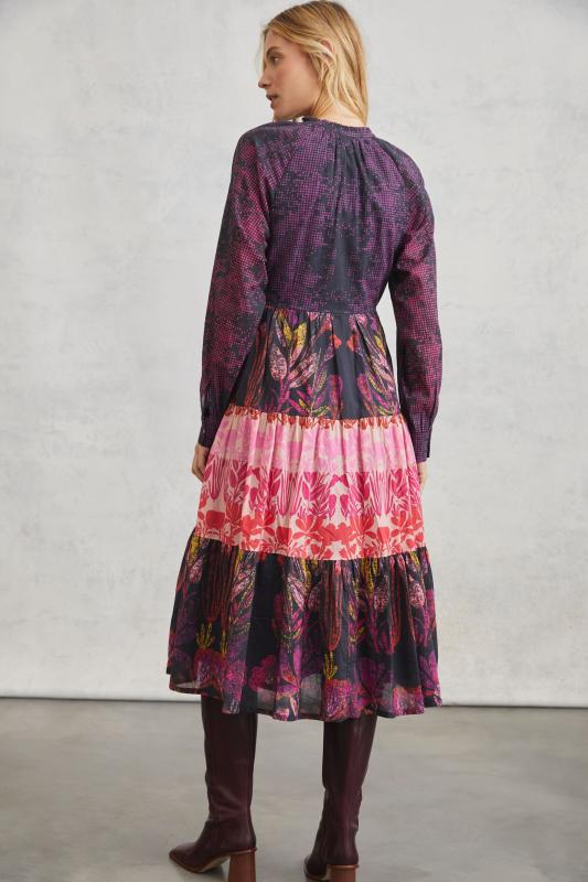 칼라 티어드 맥시 드레스 앤트로폴로지 한국 공식 스토어 유니크한 여성 패션 및 라이프스타일 편집샵 200개이상의 프리미엄 브랜드 여성 의류 액세서리 홈 인테리어