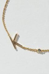 Delicate Monogram Necklace Anthropologie Japan Women s Clothing Accessories Home