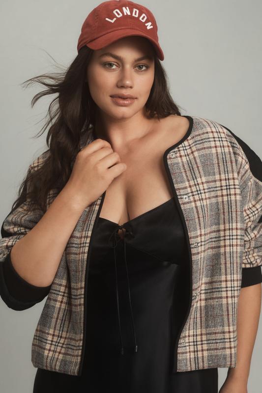 돌란 레프트 코스트 패브릭 믹스 퀼팅 재킷 앤트로폴로지 한국 공식 스토어 유니크한 여성 패션 및 라이프스타일 편집샵 200개이상의 프리미엄 브랜드 여성 의류