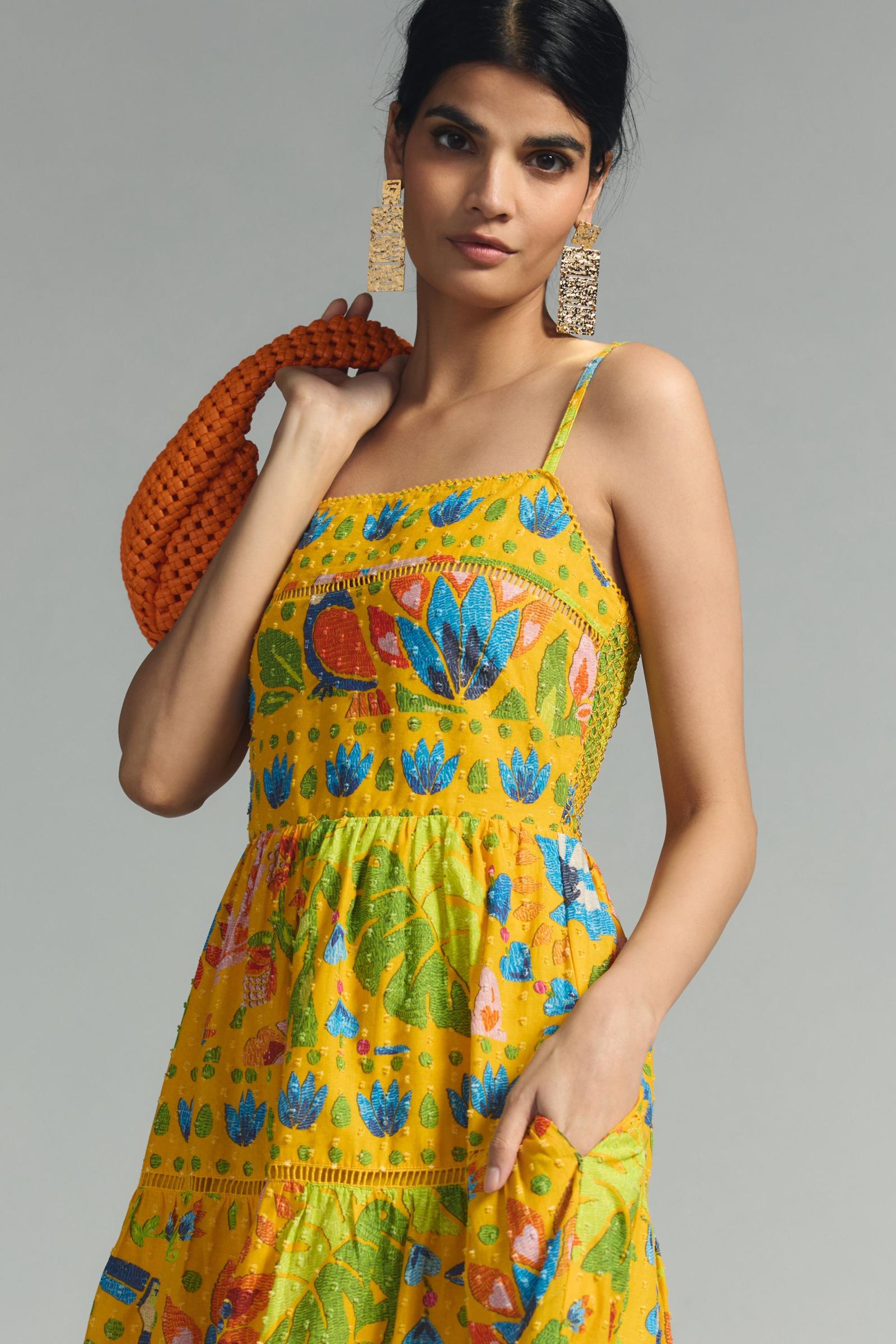 Farm Rio Summer Garden Maxi Dress | Anthropologie Japan - Women's ...