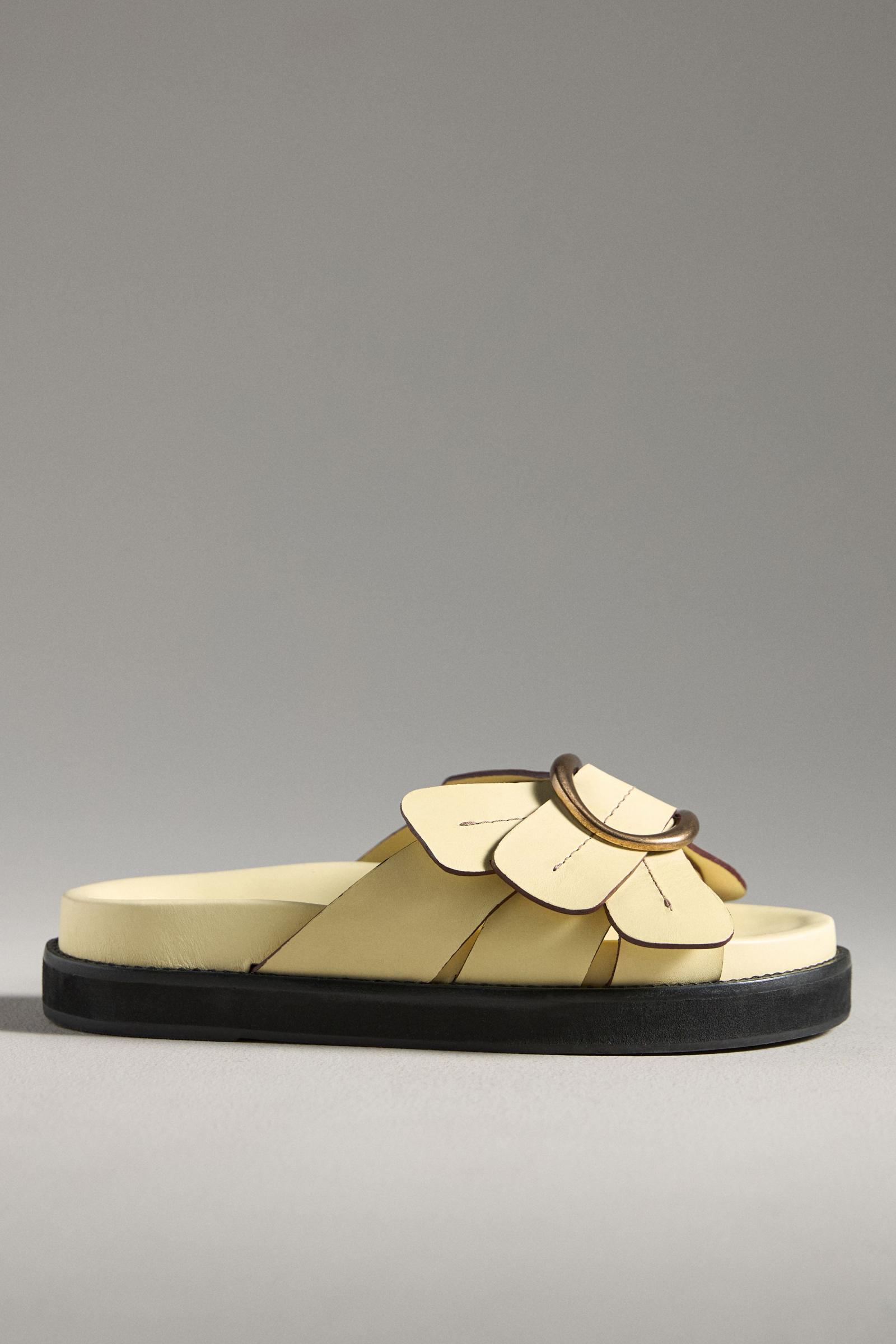 팜 리오 데이지 슬라이드 샌들 앤트로폴로지 한국 공식 스토어 유니크한 여성 패션 및 라이프스타일 편집샵 200개이상의 프리미엄 브랜드 여성 의류 액세서리 홈