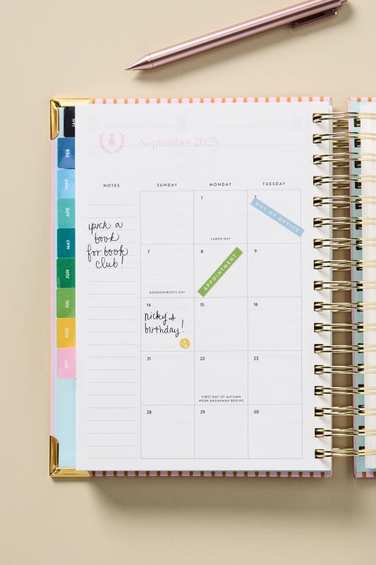 Emily Ley Simplified® 2025 Agenda diaria de tapa dura | Anthropologie ...