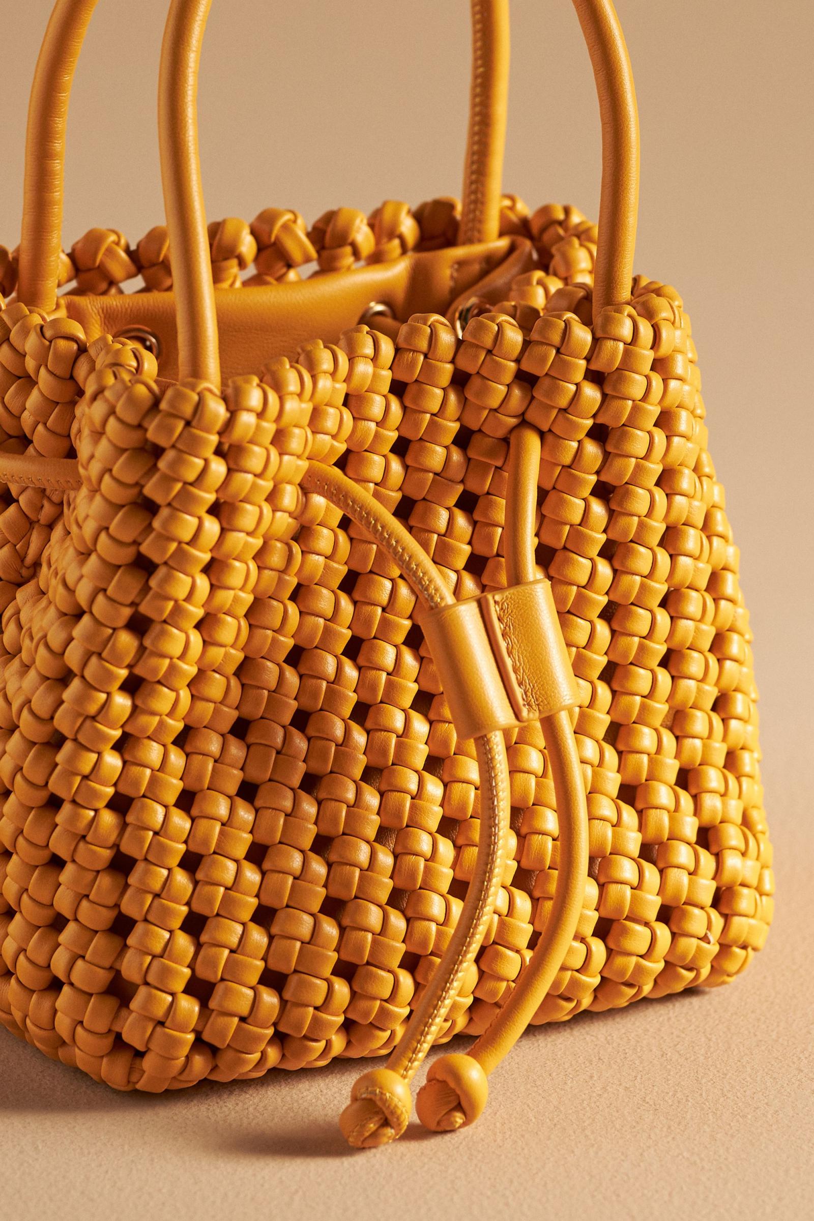 Knotted Mini Bucket Bag | Anthropologie Japan - Women's Clothing ...