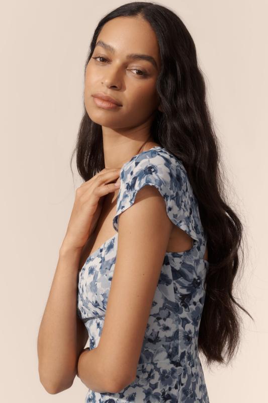 Reformation 로시 미디 드레스 앤트로폴로지 한국 공식 스토어 유니크한 여성 패션 및 라이프스타일 편집샵 200개이상의 프리미엄 브랜드 여성 의류 액세서리