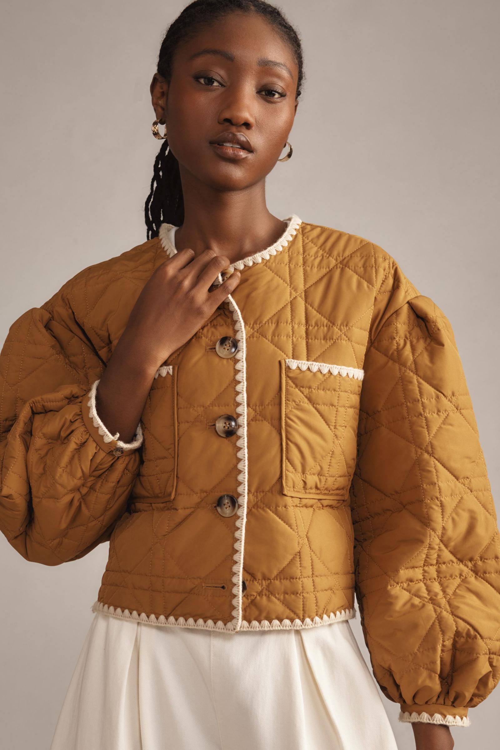 ASTR The Label Acacia Quilted Jacket | Anthropologie Mexico - Women's ...