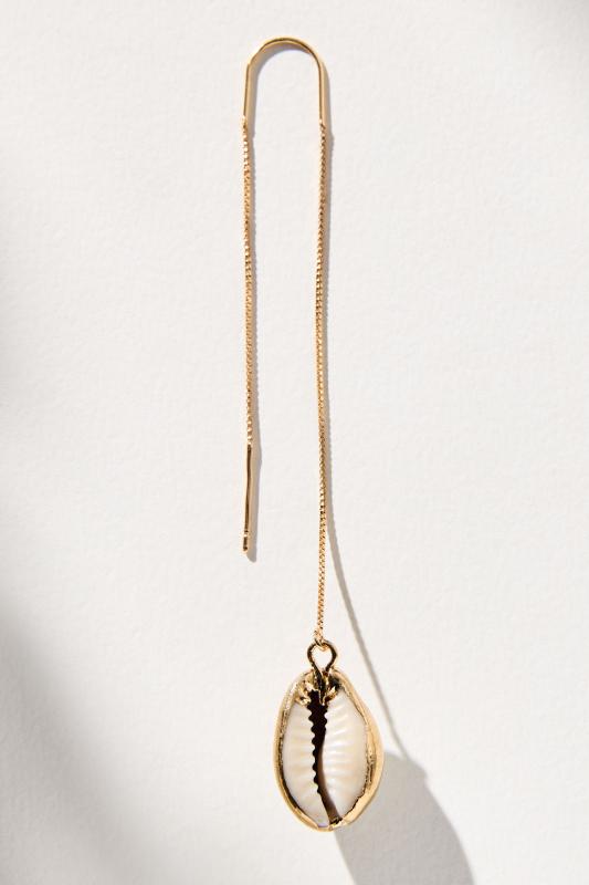 쉘 드롭 스레더 귀걸이 앤트로폴로지 한국 공식 스토어 유니크한 여성 패션 및 라이프스타일 편집샵 200개이상의 프리미엄 브랜드 여성 의류 액세서리 홈 인테리어