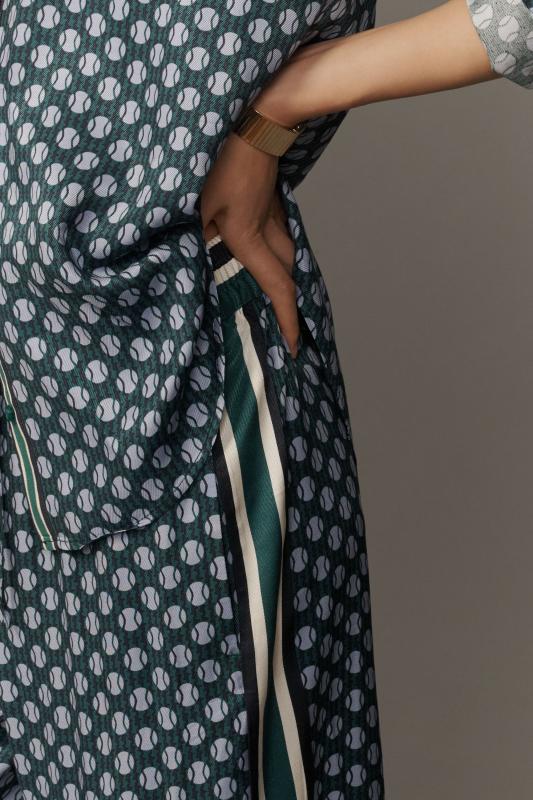 메이브 패커블 테니스 프린트 풀온 트랙 팬츠 앤트로폴로지 한국 공식 스토어 유니크한 여성 패션 및 라이프스타일 편집샵 200개이상의 프리미엄 브랜드 여성 의류