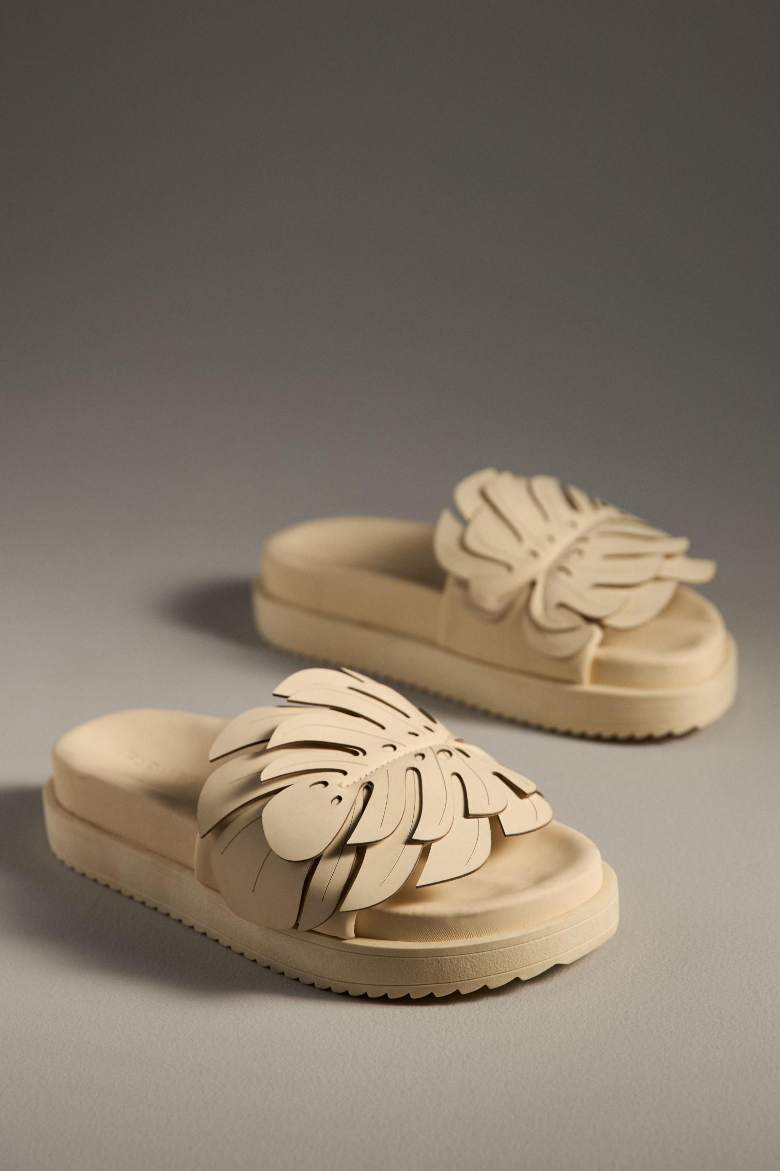 Sandalias Farm Rio Monstera Slide | Anthropologie México - Ropa de ...