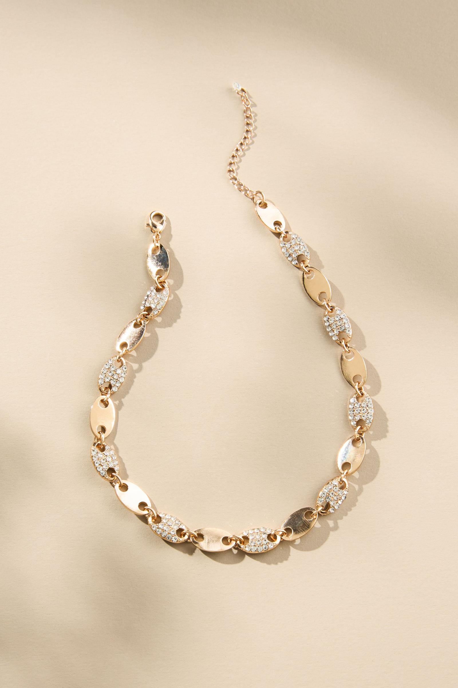 Pop Tab Crystal Necklace | Anthropologie Singapore - Women's Clothing, Accessories & Home