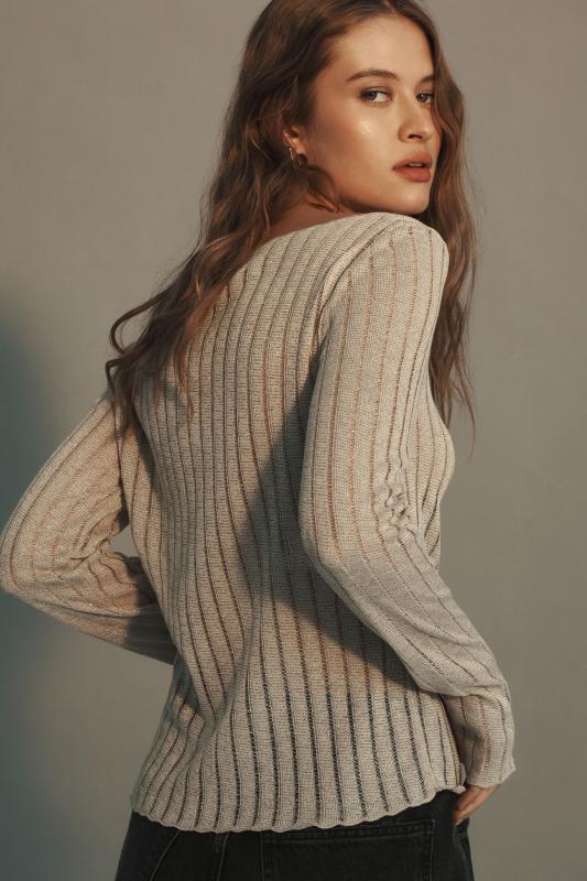 필크로 퍼펙트 레이어링 니트 티셔츠 앤트로폴로지 한국 공식 스토어 유니크한 여성 패션 및 라이프스타일 편집샵 200개이상의 프리미엄 브랜드 여성 의류 액세서리