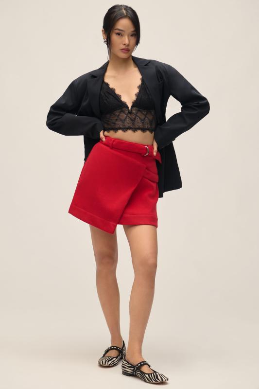 Maeve 벨티드 랩 미니 스커트 앤트로폴로지 한국 공식 스토어 유니크한 여성 패션 및 라이프스타일 편집샵 200개이상의 프리미엄 브랜드 여성 의류 액세서리 홈