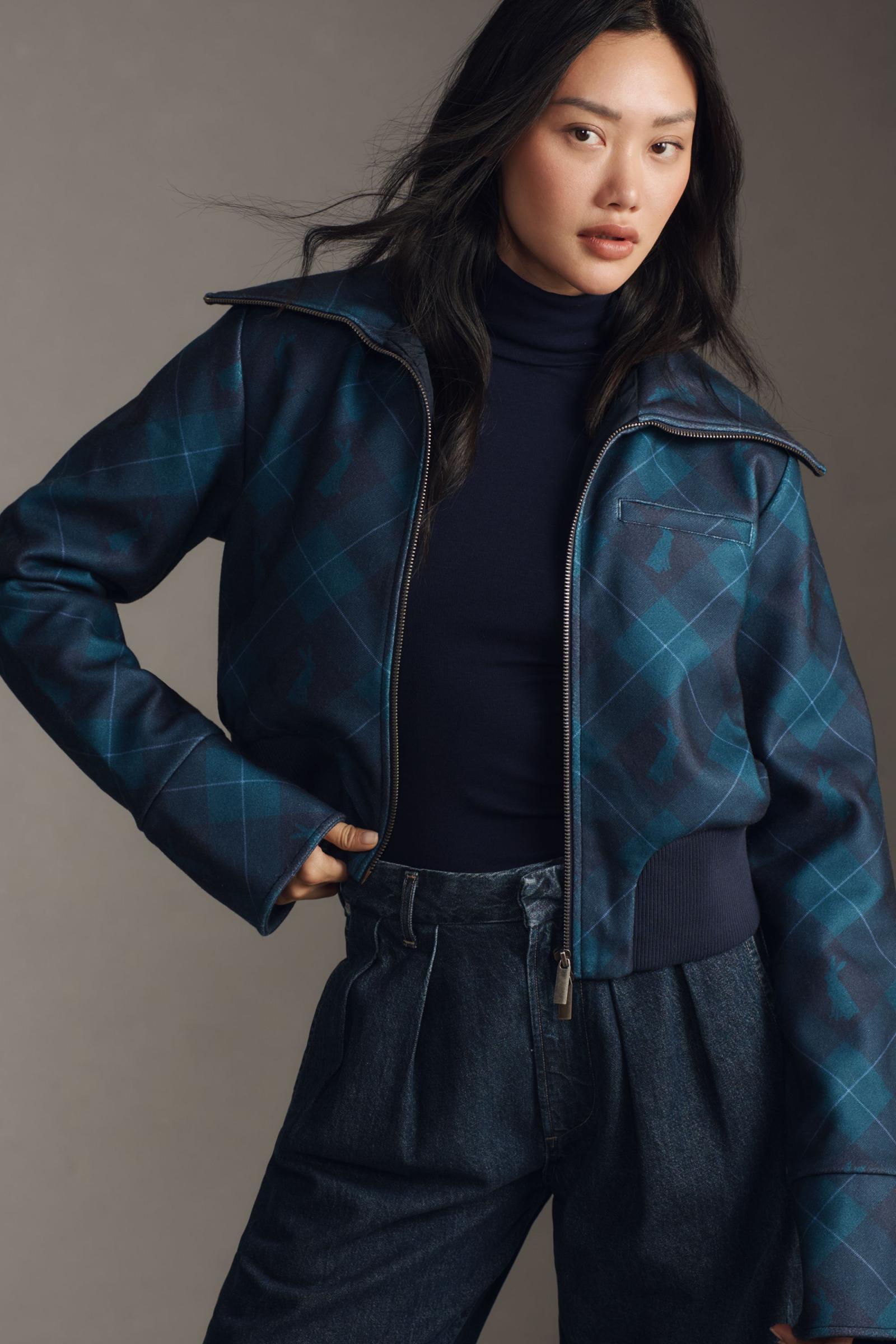 Maeve Shrunken Bomber Jacket | Anthropologie Korea - Women's Clothing ...