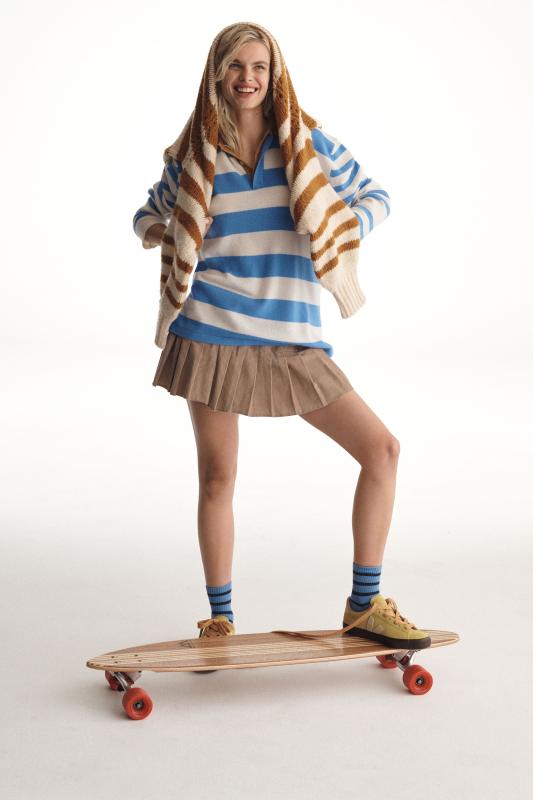 필크로 리브 믹스 스커트 앤트로폴로지 한국 공식 스토어 유니크한 여성 패션 및 라이프스타일 편집샵 200개이상의 프리미엄 브랜드 여성 의류 액세서리 홈 인테리어