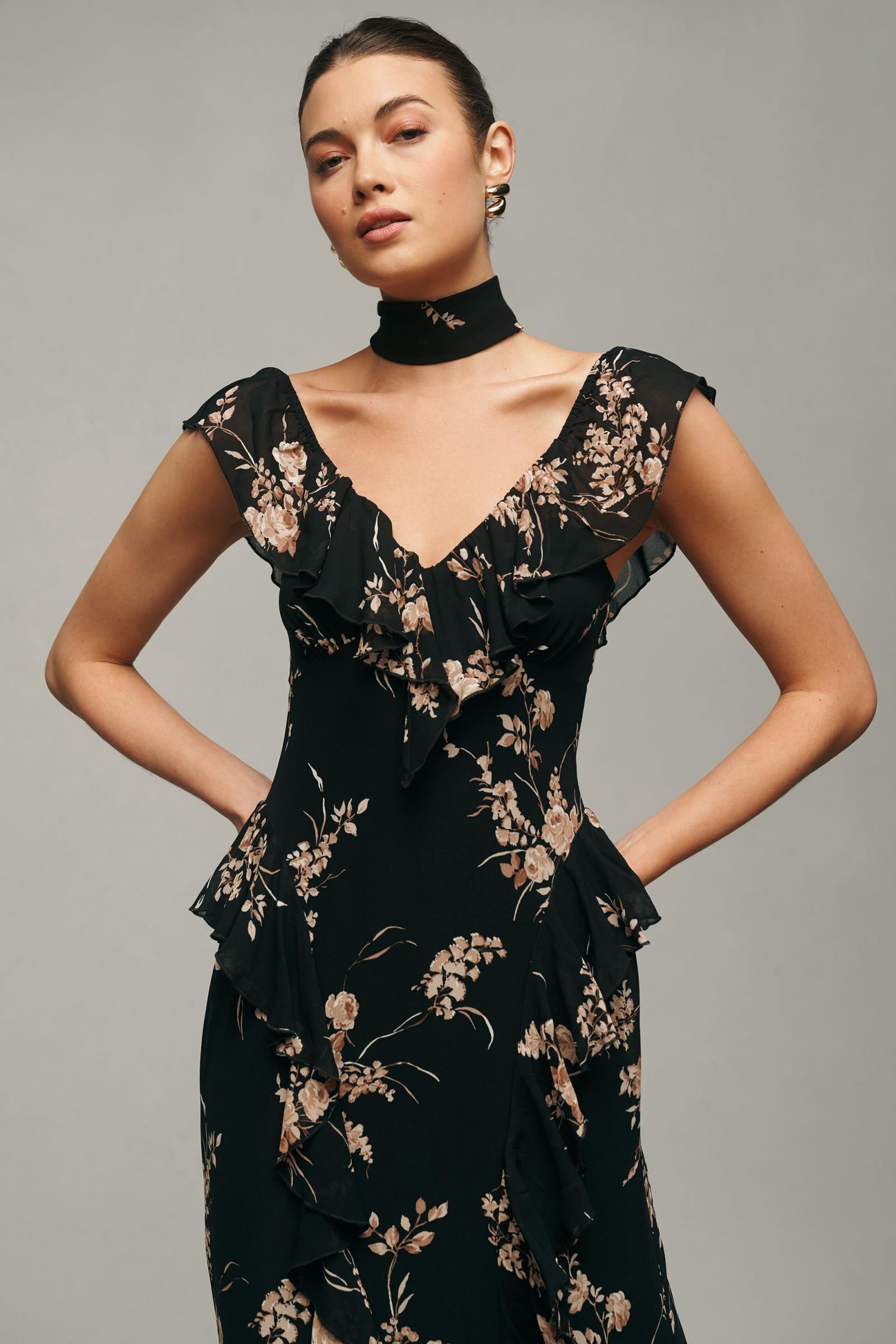 リフォーメーション シルヴァーナ・マキシ・ドレス | Anthropologie ホーム