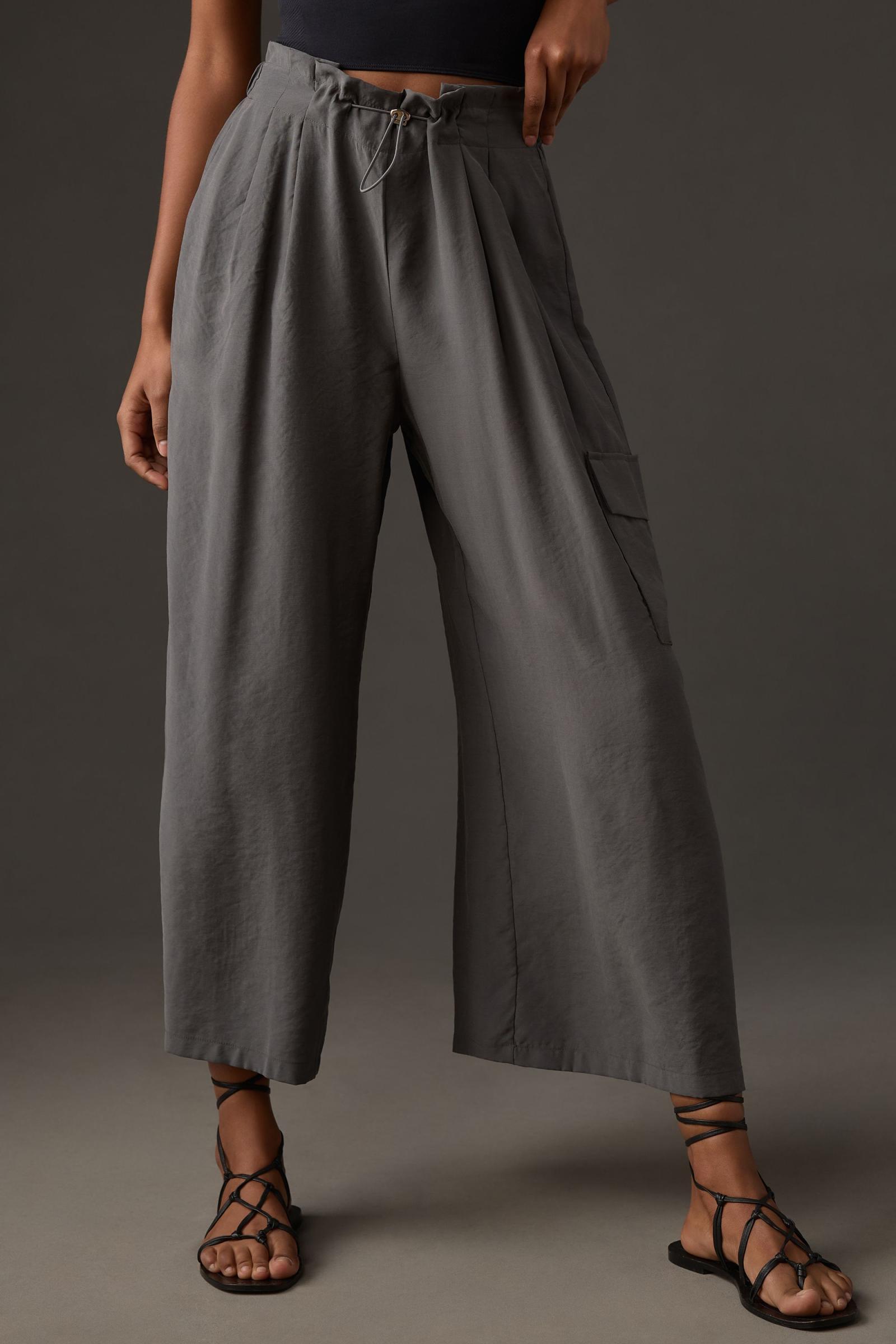 By Anthropologie Wide-Leg Bungee Pants | Anthropologie Japan - Women's ...