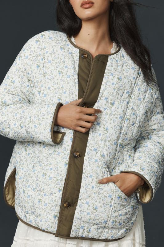MABLE Reversible Oversized Quilted Jacket | Anthropologie Japan - Women ...