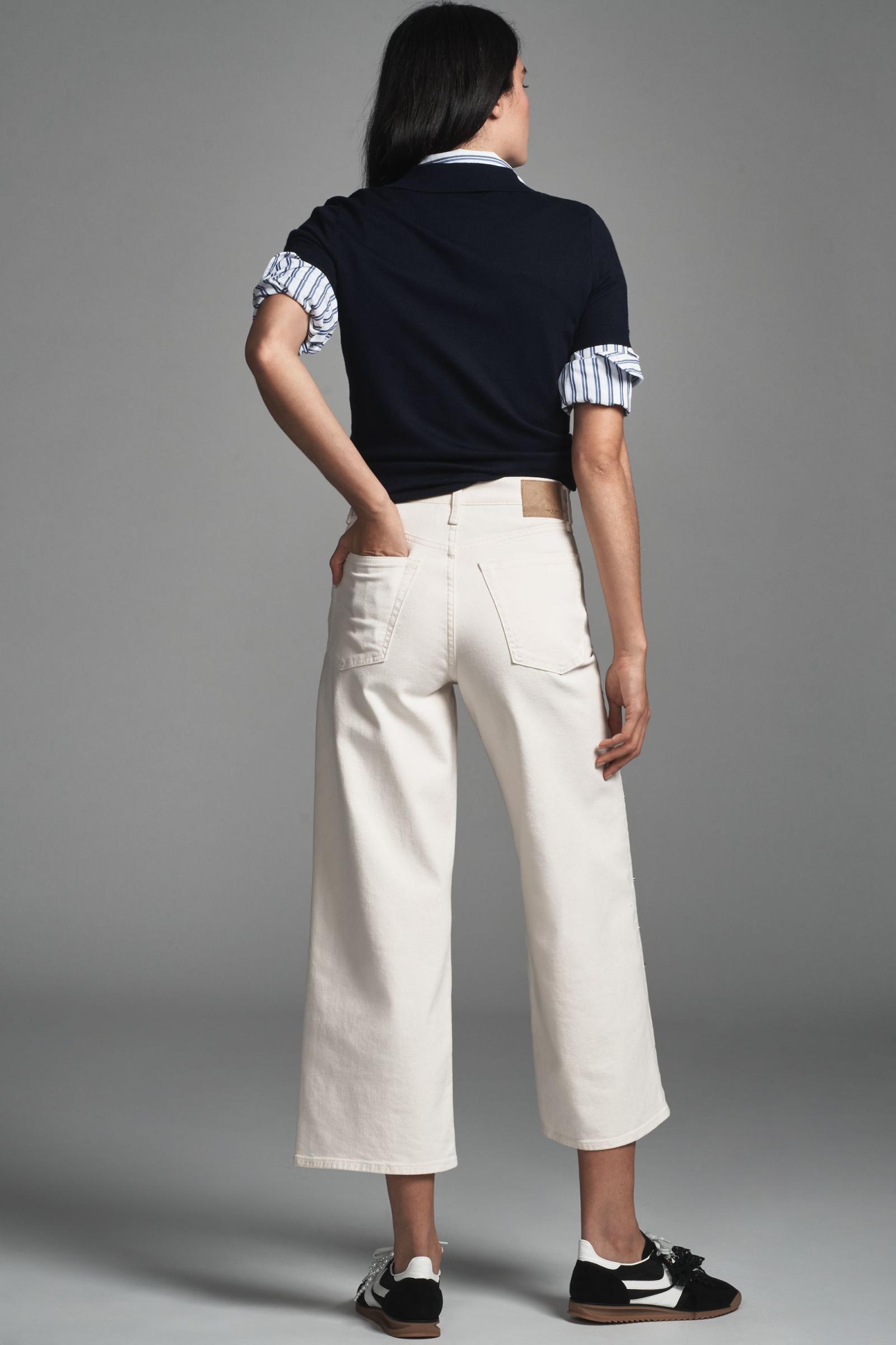 rag & bone Andi High-Rise Wide-Leg Ankle Jeans | Anthropologie ...