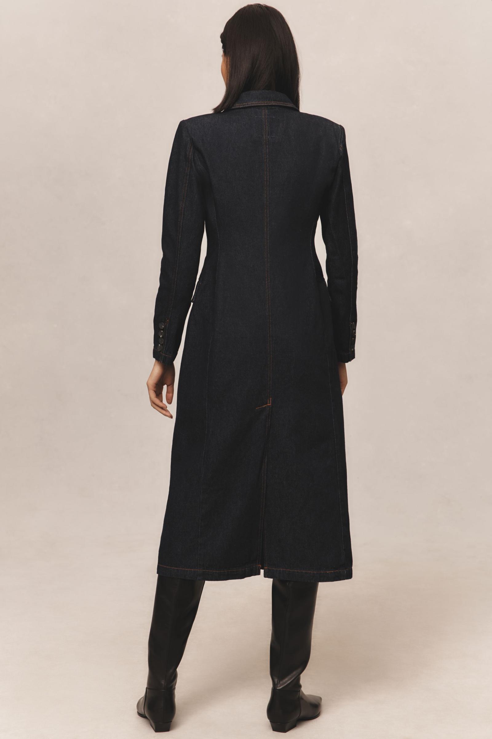 Avec Les Filles 데님 트렌치코트 앤트로폴로지 한국 공식 스토어 유니크한 여성 패션 및 라이프스타일 편집샵 200개이상의 프리미엄 브랜드 여성 의류