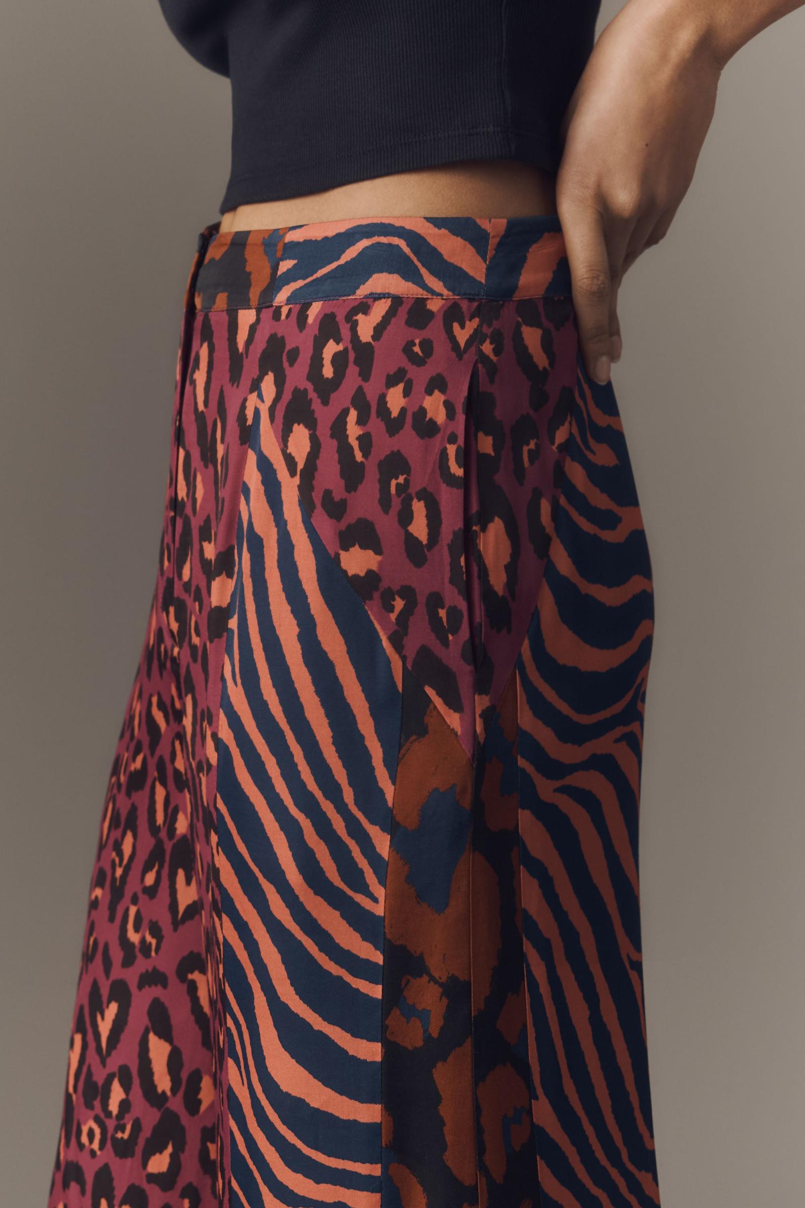 Farm Rio x Anthropologie Mixed-Print Wide-Leg Pants | Anthropologie ...