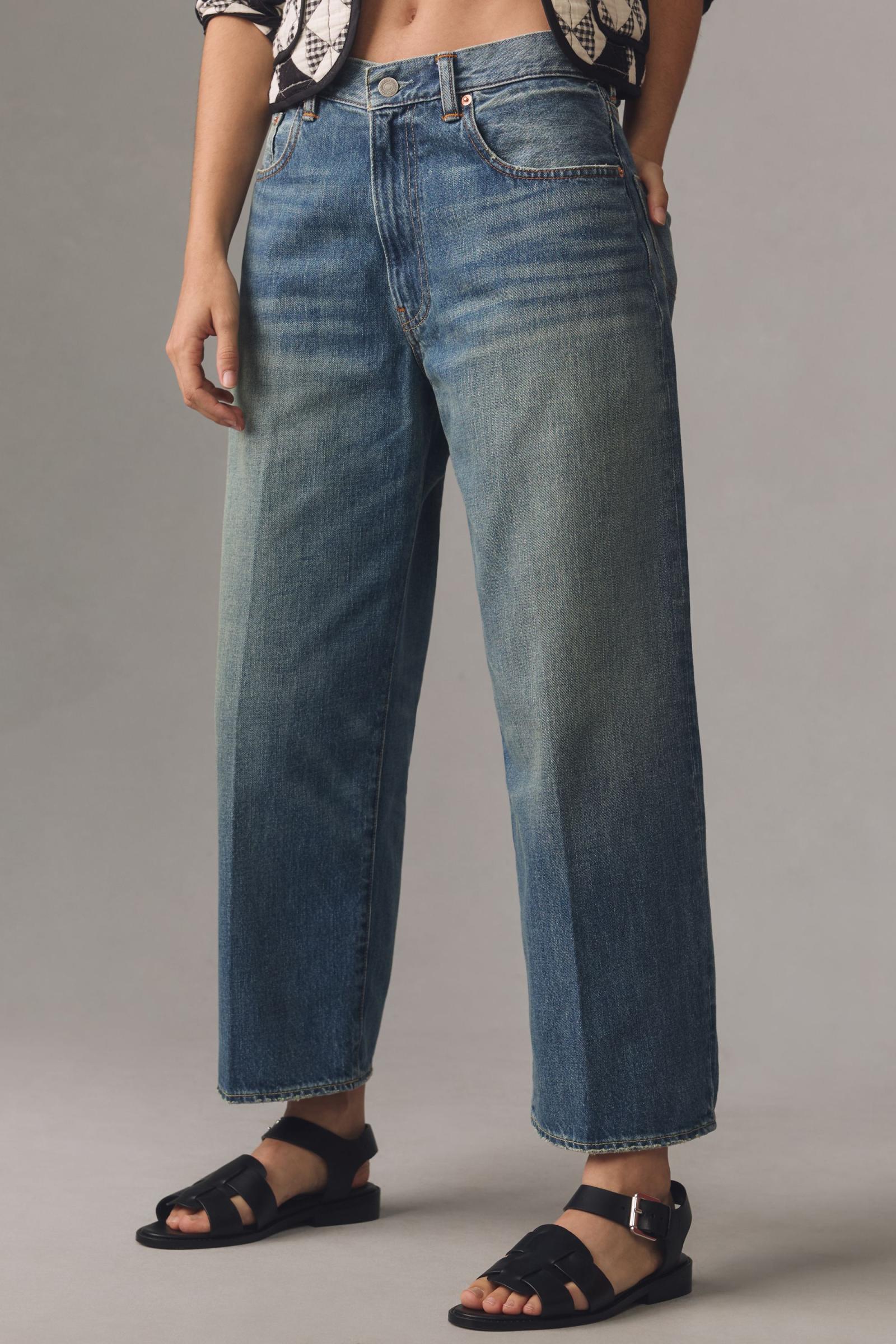 Denimist Georgia Mid-Rise Wide-Leg Jeans | Anthropologie Japan - Women ...