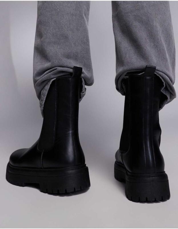 Asos black boots store