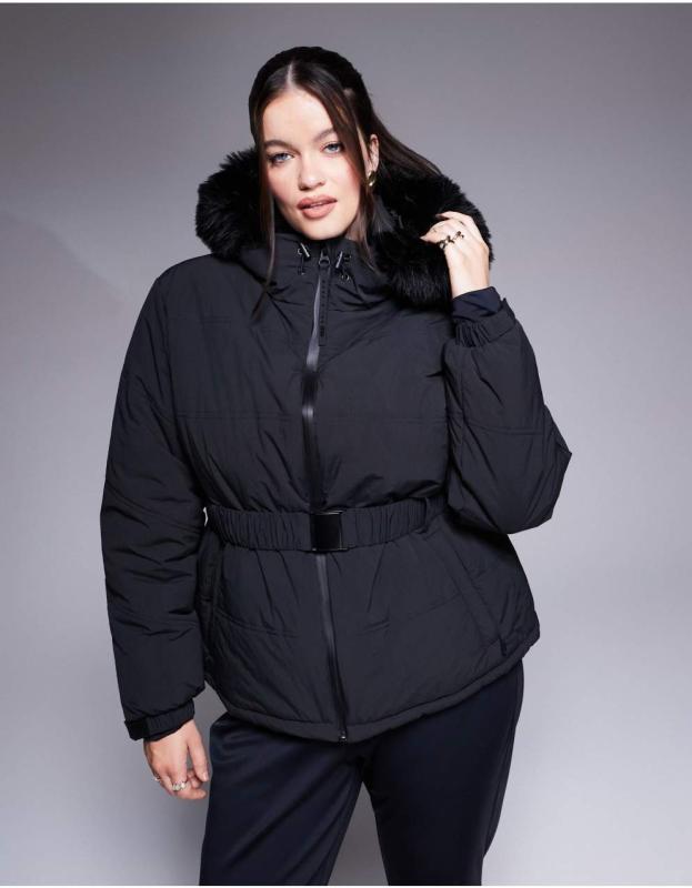 4505 - 4505 カーブ・スキー撥水インサレーテッド・スキー・ジャケット（ブラック をオンライン購入 | ASOS 日本公式サイト | トレンド&ファッションのオンラインストア