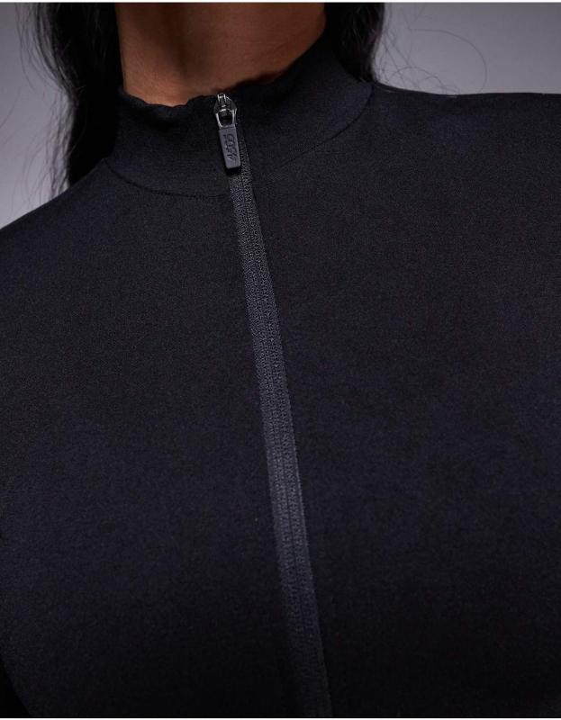 4505 - 4505 シームレス・フィッティング・ジップアップ・トラックトップ（ブラック をオンライン購入 | ASOS 日本公式サイト | トレンド&ファッションのオンラインストア