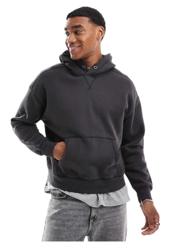 Black hollister hoodie store