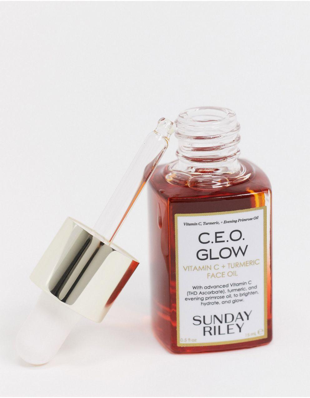 Sunday Riley - Sunday Riley CEO Glow Vitamin C and Turmeric Face Oil ...
