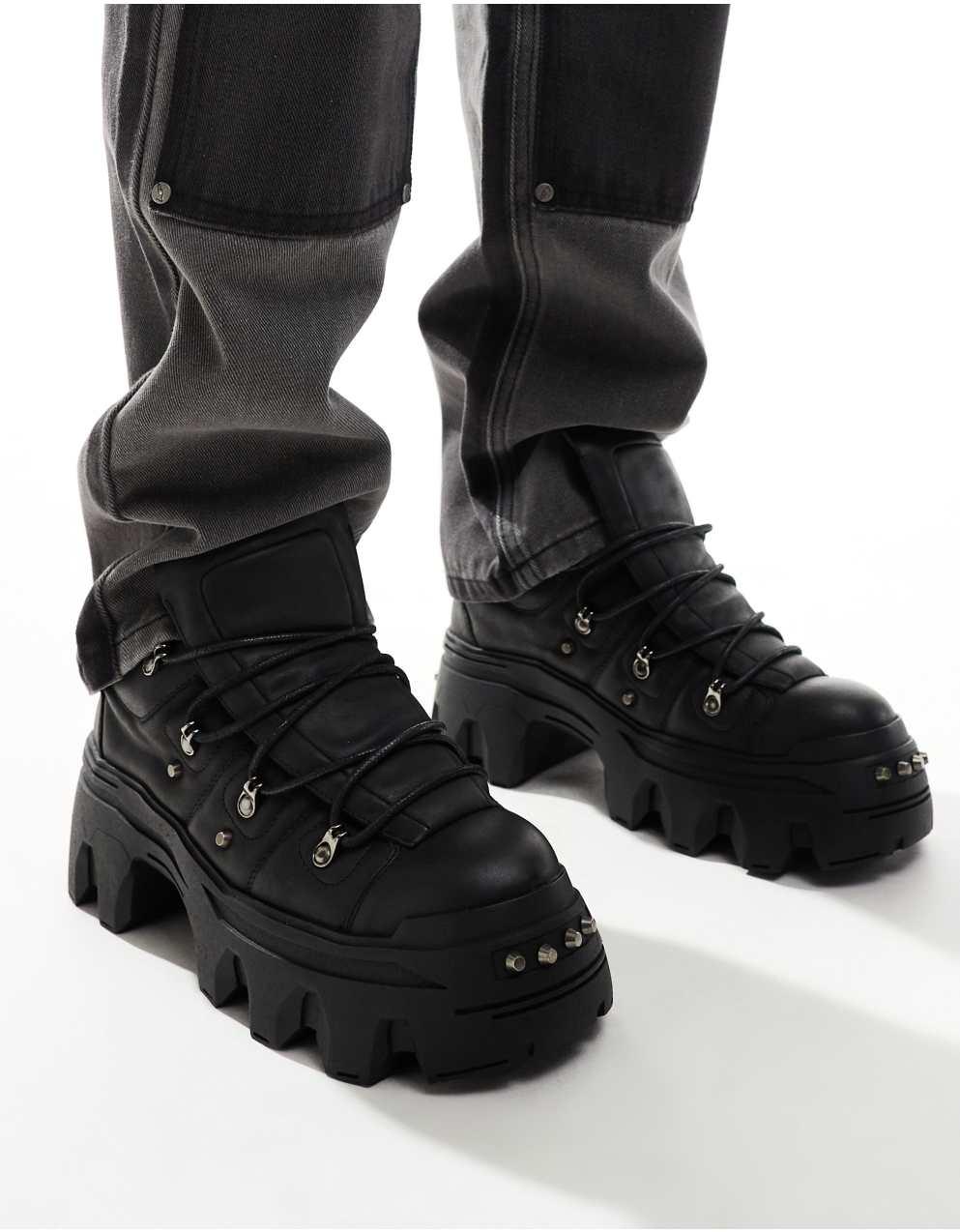 Asos chunky boots store