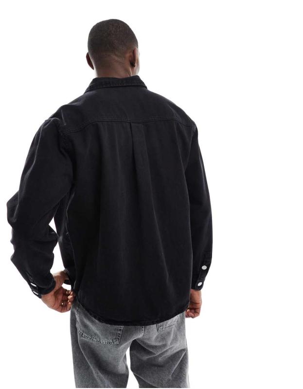 Only & Sons - ONLY & SONS クリーン・デニム・シャケット（ブラック をオンライン購入 | ASOS 日本公式サイト | トレンド&ファッションのオンラインストア