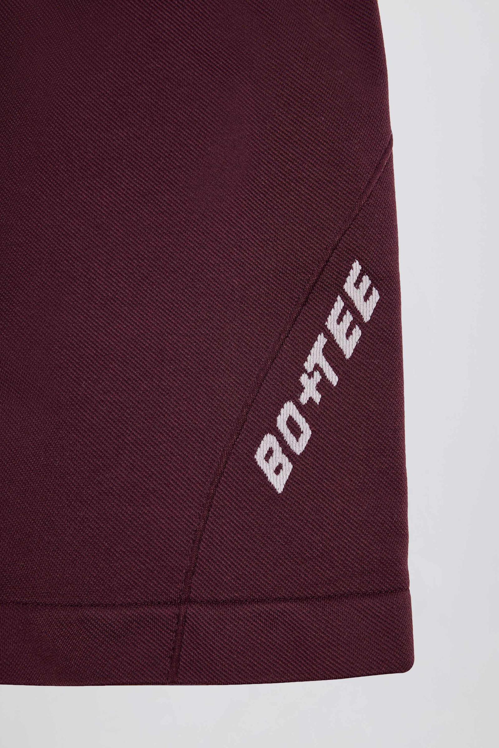 Super Sculpt Seamless Mini Shorts In Burgundy | Bo And Tee United States