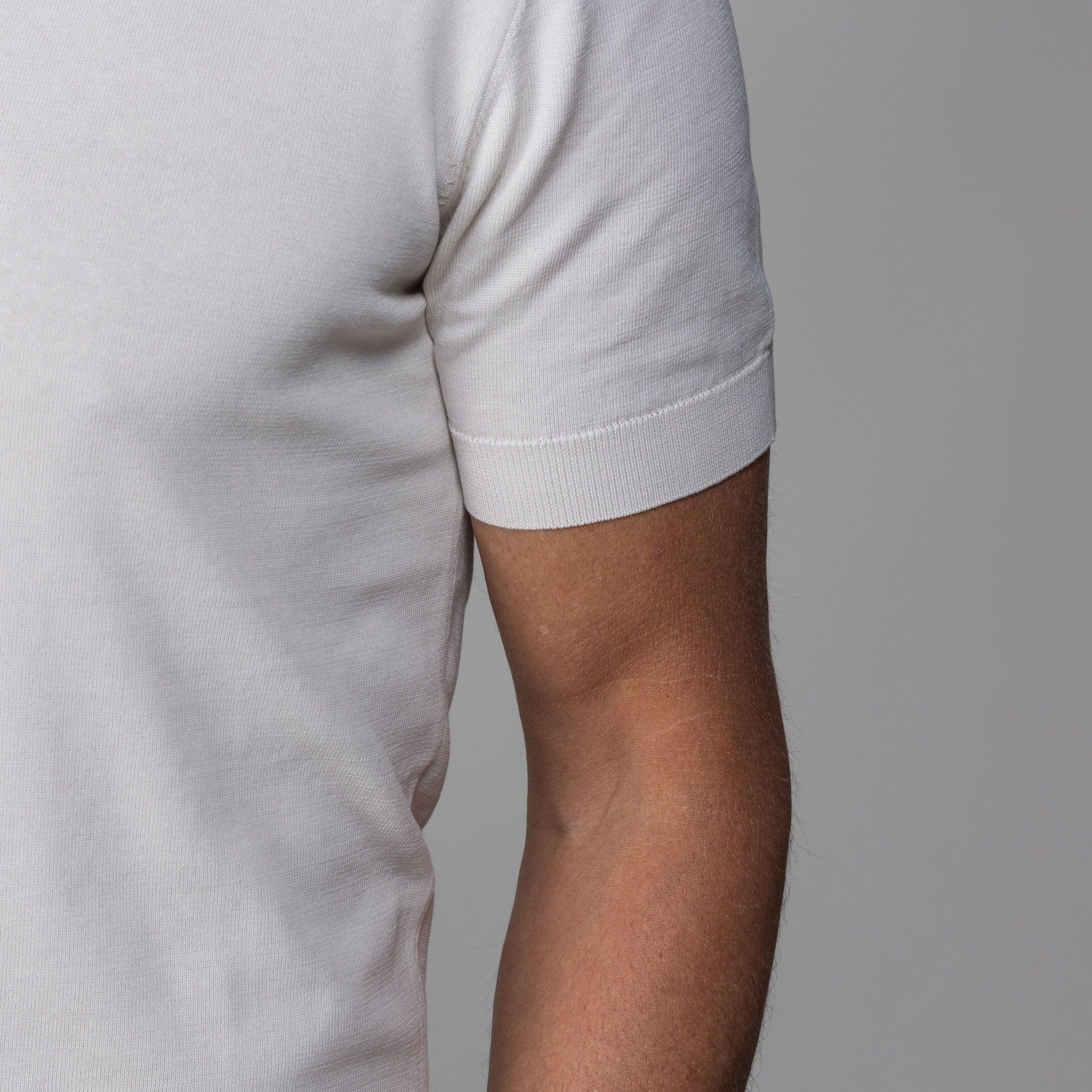 Polo sin botones Maranello de algodón y seda - Tailored Fit | Collars ...