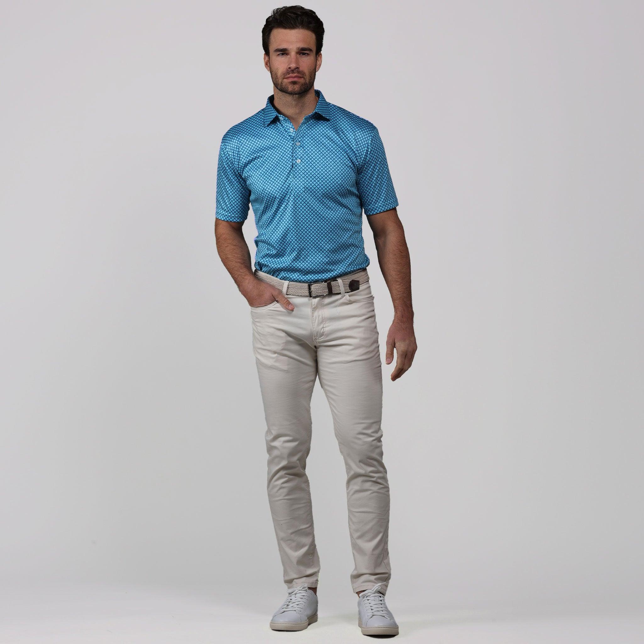 The Semi-Spread Collar Polo Corsica | Collars & Co: Designer Polo ...