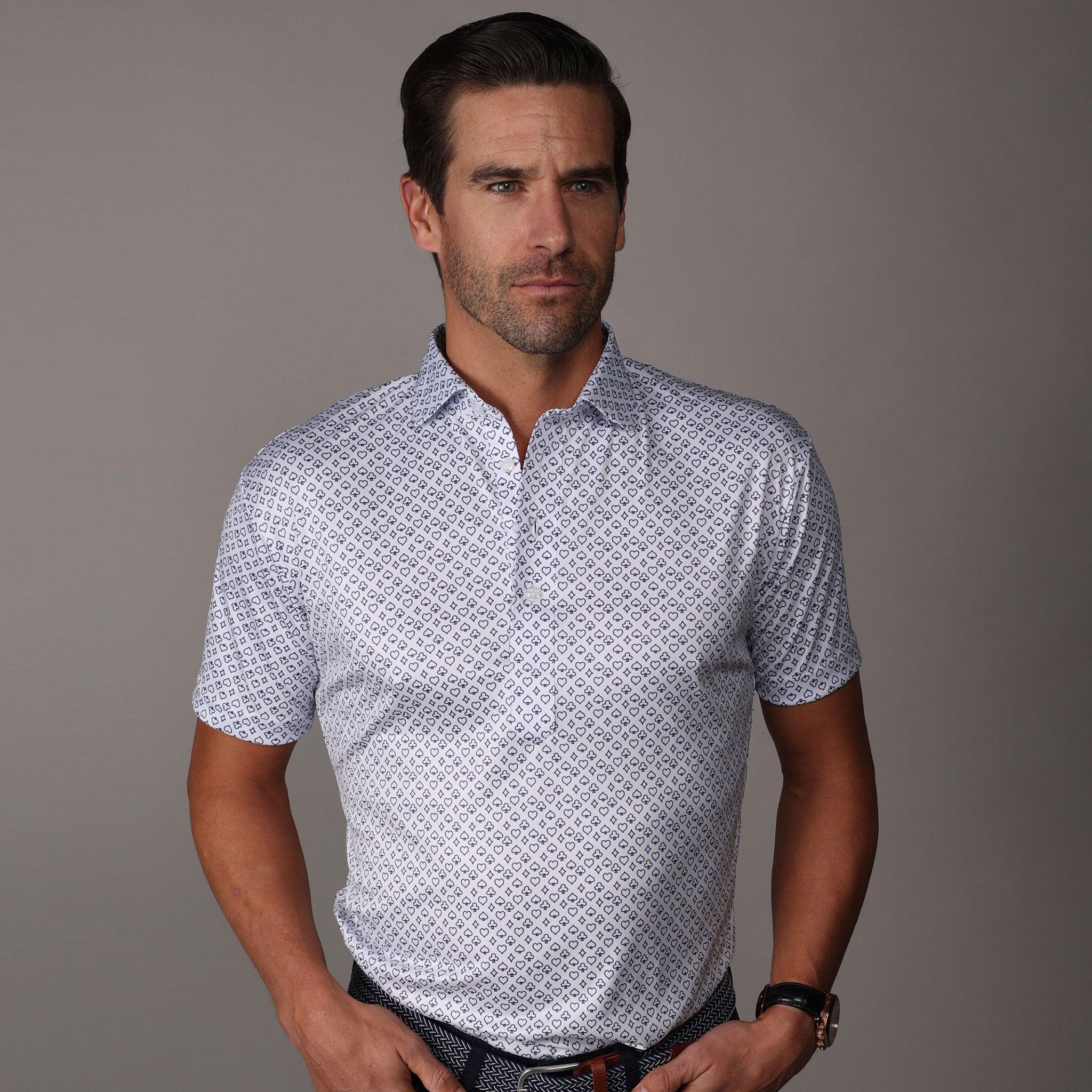 Semi-Spread Collar Polo Royal Flush | Collars & Co: Designer Polo ...
