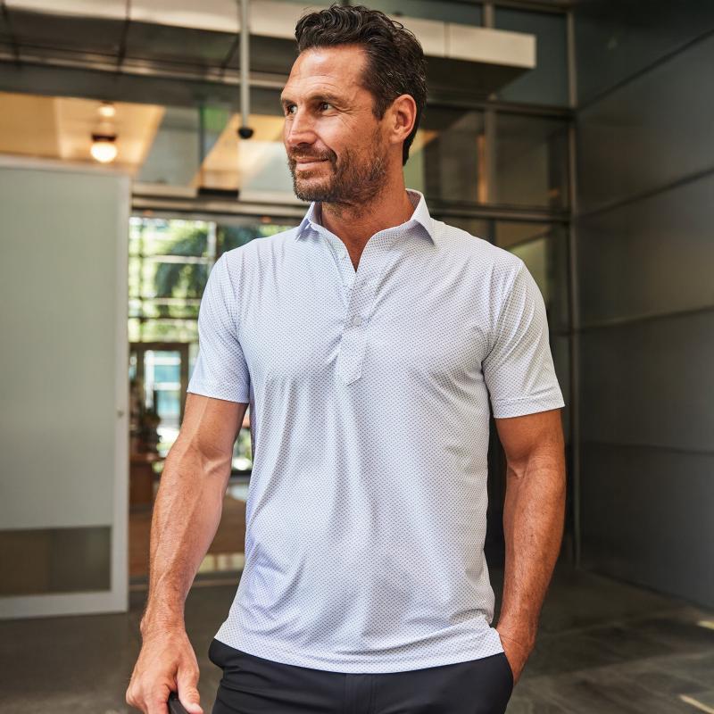 Featherweight Flex Polo Pulse | Collars & Co.: Designer Polo Shirts ...