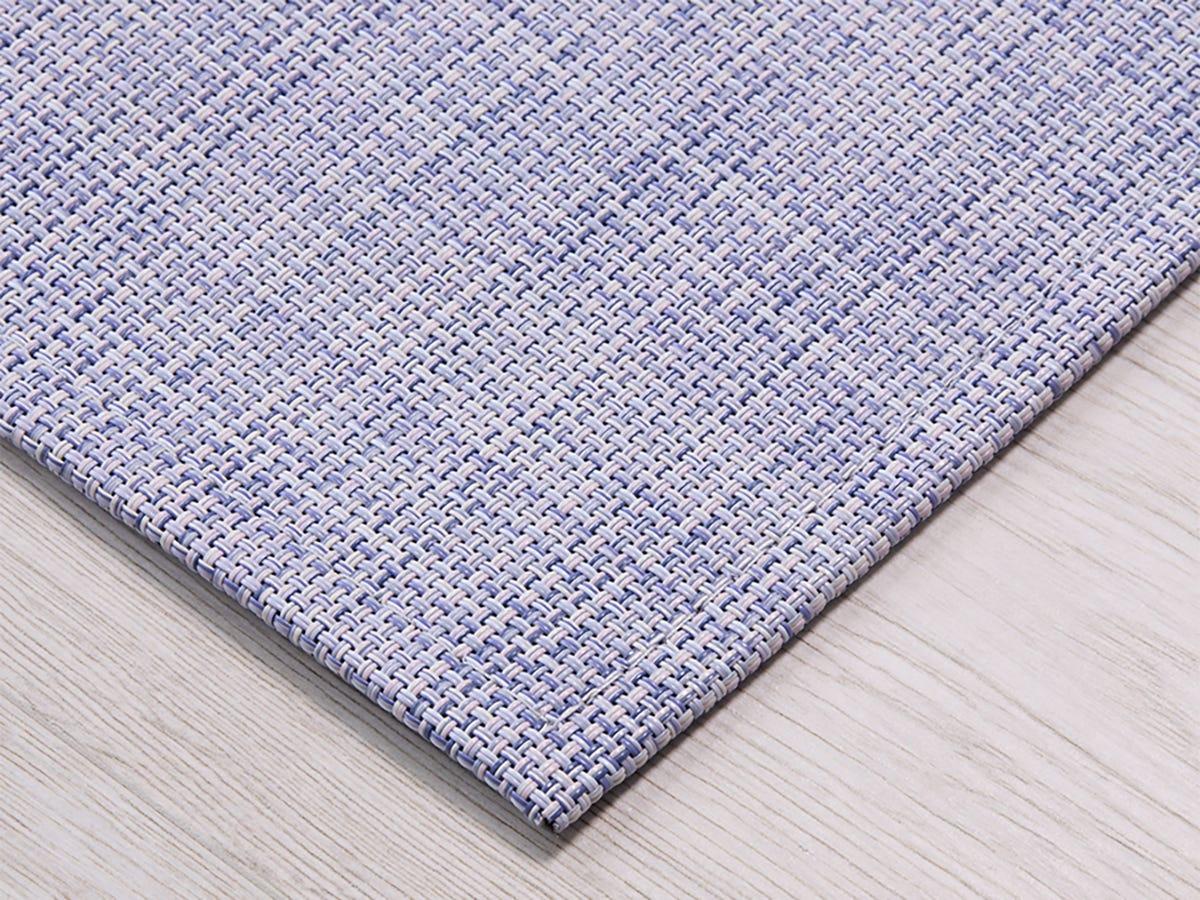 Mini Basketweave Periwinkle Small Runner Rug | Chilewich Canada